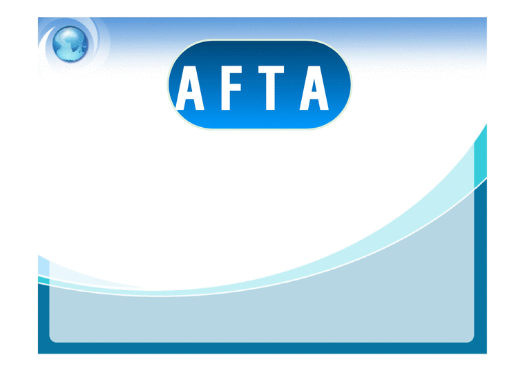 AFTA - 의미와 의의 주요국가 - 인문/교육