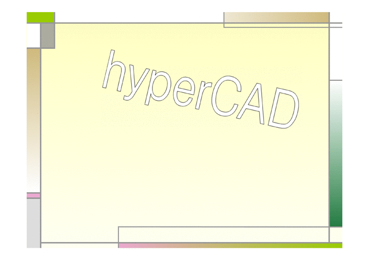 hyperCAD - 자연/공학