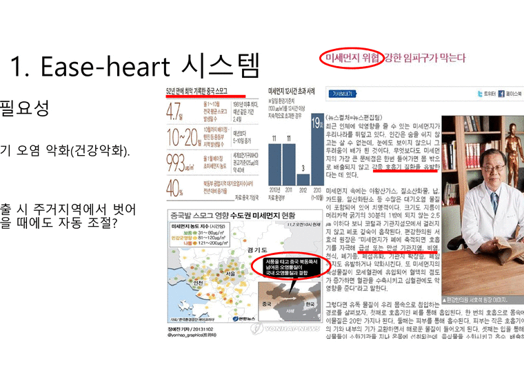 Ease-Heart 시스템 CCS 기술 - 사회과학