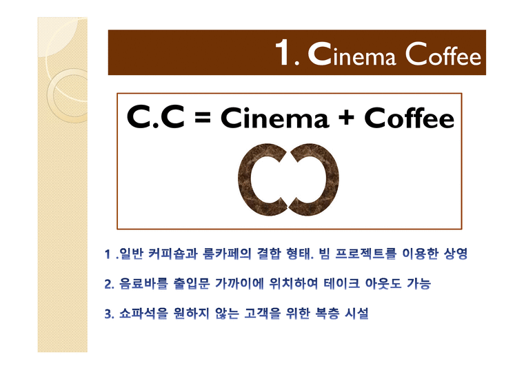 Cinema Coffee 최종본 - 사업/창업