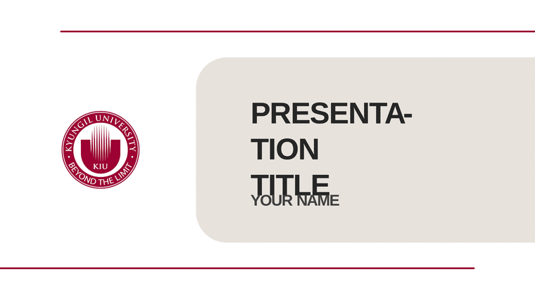 Utm Powerpoint Template