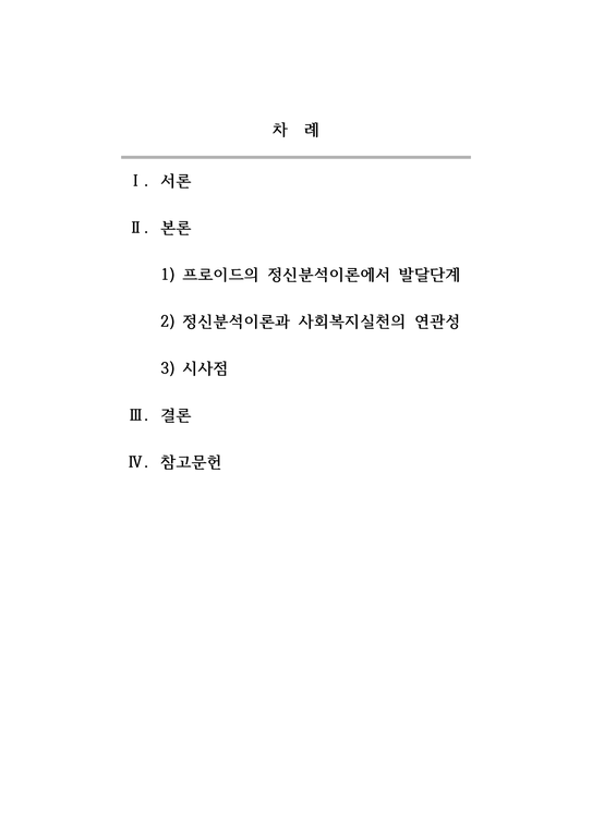 인간행동과사회환경프로이드의 정신분석이론에서 발달단계를 구강기 항문기 남근기 잠복기 생식기로 나누어 설명하고 정신분석이론과 사회복지실천의 연관성을 설명하시오 사회과학