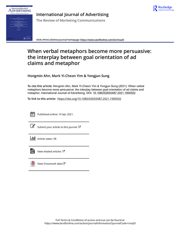 International Journal of Advertising_When verbal metaphors become more ...