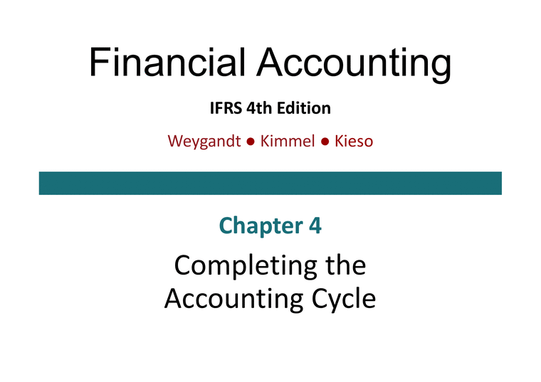 Lecture Note_Alto_MBA_Financial Accounting and Analysis of Financial ...