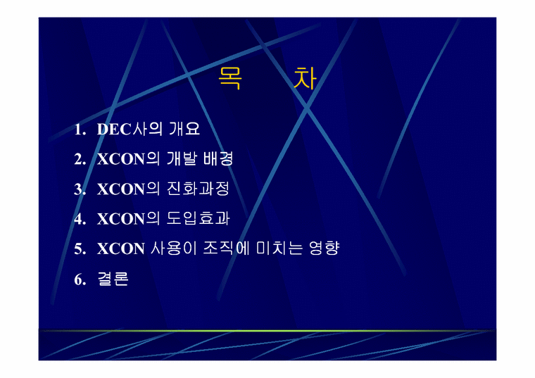 MIS DEC사의 XCON(전문가시스템 활용 사례) - 경제경영
