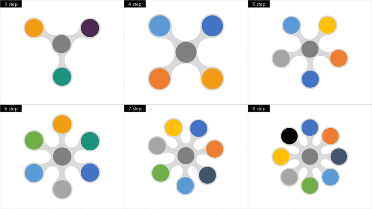 6p JINYH 파워포인트 ppt 다이어그램 diagram 인포그래픽 Infographic 템플릿 template 프로세스 process 차트 chart (42) - PPT 일반