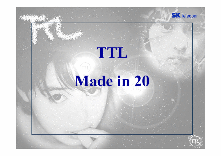 브랜드마케팅 SK텔레콤의 TTL브랜드전략 성공사례분석 - 경제경영