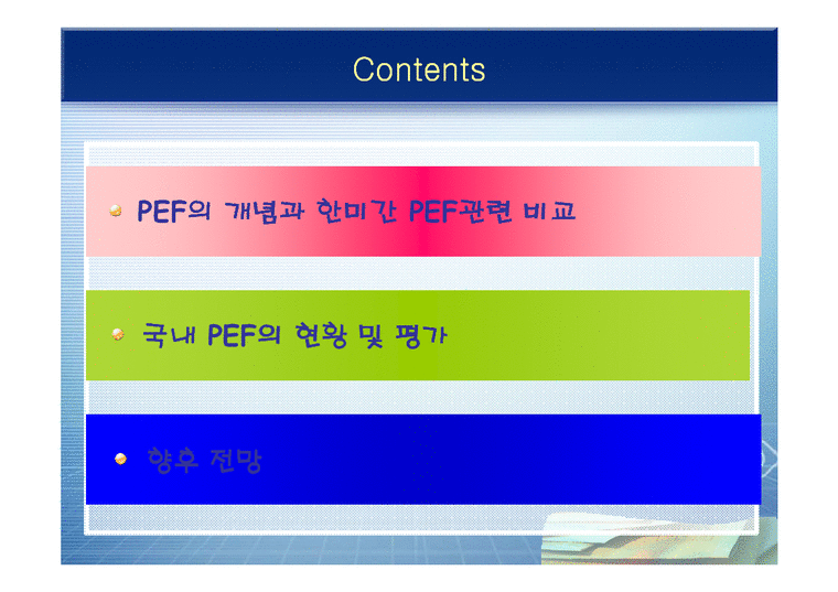 금융론 Private Equity Fund(pef) - 경제경영