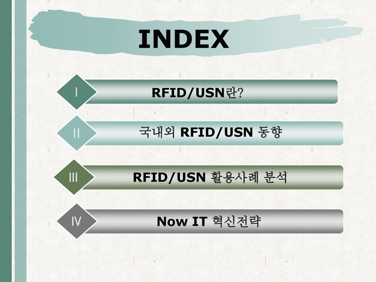 경영정보 RFID USN 활성화를 통한 New IT 혁신 전략 - 경제경영