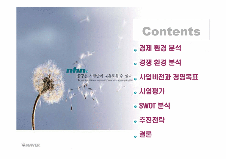 마케팅분석 네이버 싸이월드 Naver Cyworld의 SWOT분석 - 경제경영