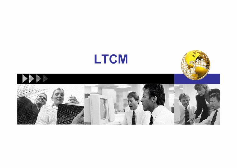 파생상품론 LTCM(Long-Term capital management)사건 분석 - 경제경영
