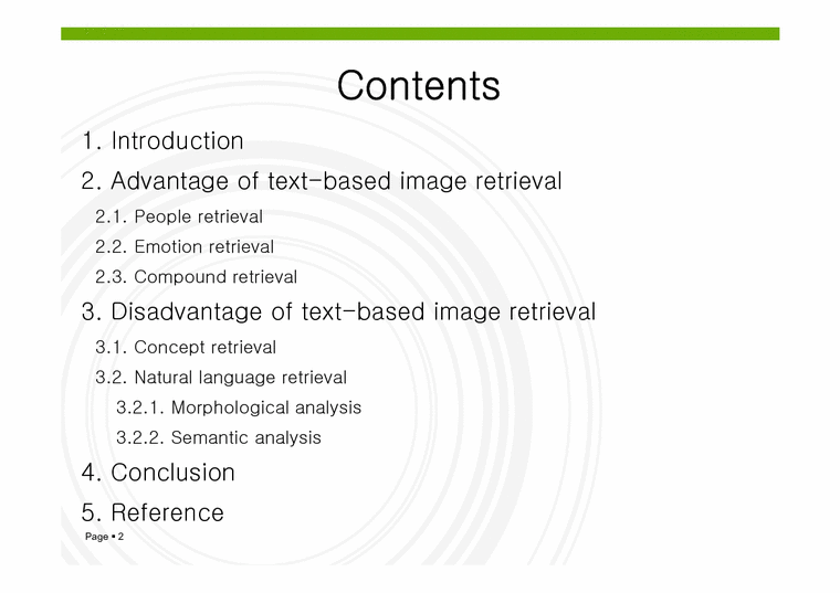 정보검색론 텍스트 기반 이미지 검색(Text-based image retrieval)(영문) - 자연/공학