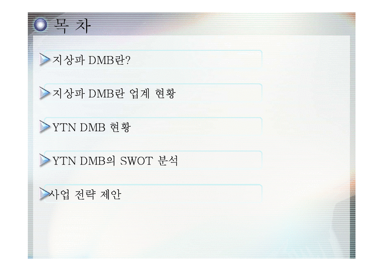 지상파DMB의 정의와 발전동향-YTN DMB를 중심으로 - 사회과학