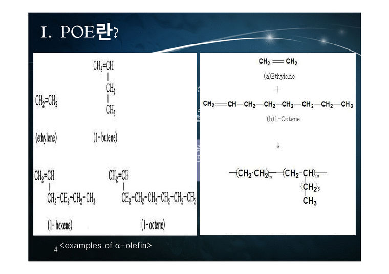 고분자 POE(Polyolefin Elastomer) - 자연/공학
