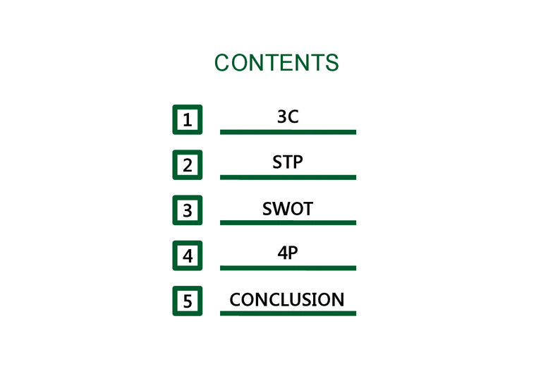 마케팅 스타벅스의 3C STP SWOT 4P 분석 - 경제경영