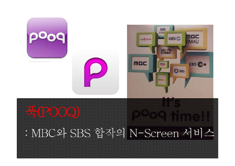 N-Screen 서비스 `Pooq` 분석 - 사회과학