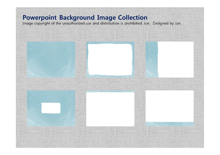 하늘색 예쁜 파스텔톤 깔끔한 예쁜 심플한 배경파워포인트 PowerPoint PPT 프레젠테이션 - PPT 일반