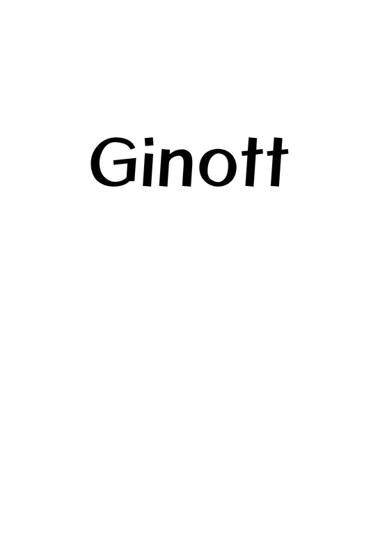 Ginott Ginott 생애 Ginott 철학 Ginott 이론 Ginott 방법 Ginott 업적 Ginott - 인문/교육