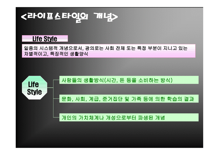라이프스타일과 AIO법 그리고 VALS 법 - 경제경영