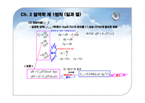 열역학 ch2 열역학 제 1법칙 일과 열 ppt - 시험/강의/학업