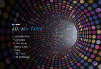 소개서 템플릿 - 도트패턴 (A4 비율 23p) - PPT 일반