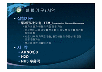 Al3O3 sol-gel 합성과 pH에 따른 나노입자의 관찰 - 자연/공학