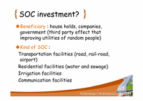 경제발전론 SOC(Social Overhead Capital) 투자(영문) - 경제경영
