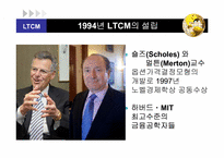 파생상품론 LTCM(Long-Term capital management)사건 분석 - 경제경영