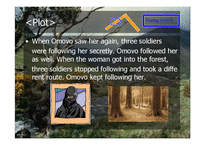 영문학 Ben Okri-In the Shadow of War작품 분석(영문) - 인문/교육