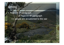 영문학 Ben Okri-In the Shadow of War작품 분석(영문) - 인문/교육