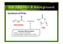 화학공학 PVAc와 PVA 합성(영문) - 자연/공학