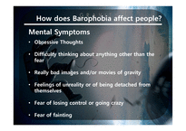 Barophobia-the Fear of Gravity(영문) - 사회과학